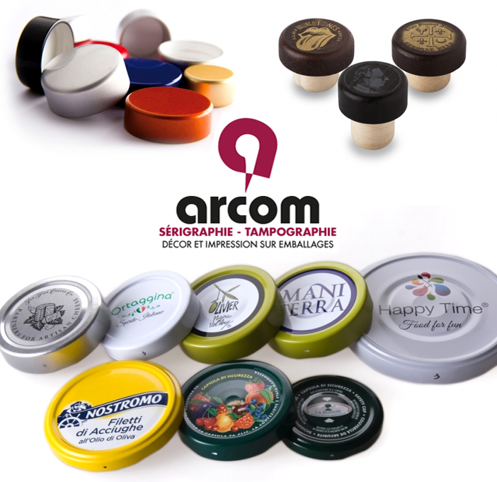 tampographie sur emballages - impression en tampographie - Arcom